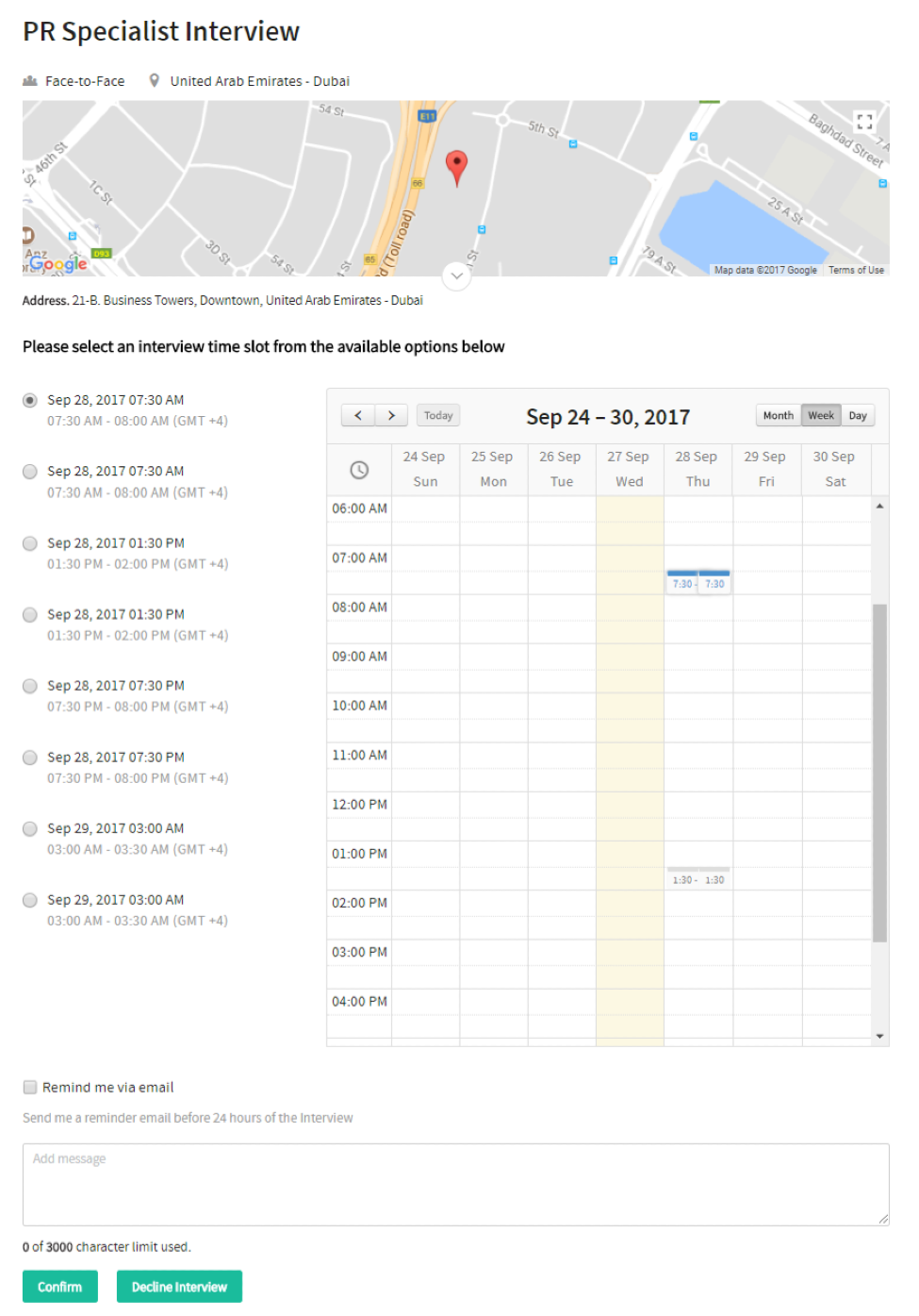 Whole New Candidate Interview Confirmation Experience – Talentera