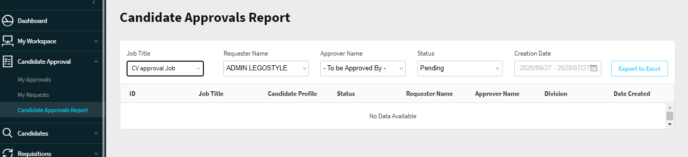 Stay informed with the new candidate approval request pages! - Talentera