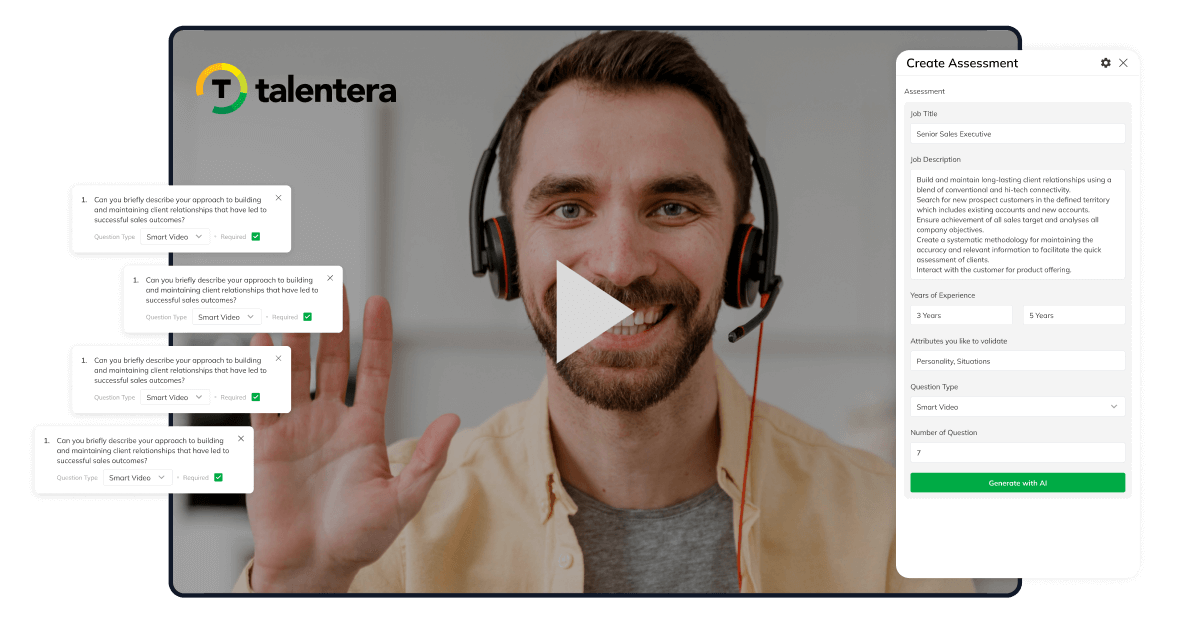 AI Video Interview & Screening Software | Talentera